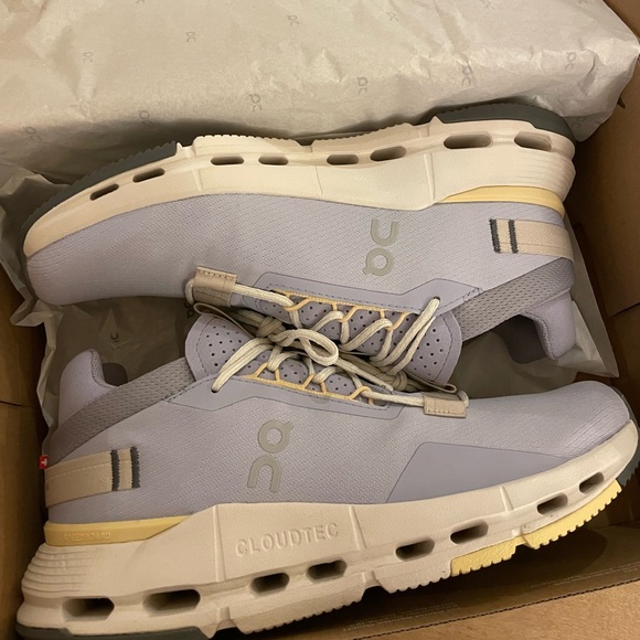 Shoes | On Cloudtec Cloudnova 2 Running Shoes In Light Purple And Cream ...
